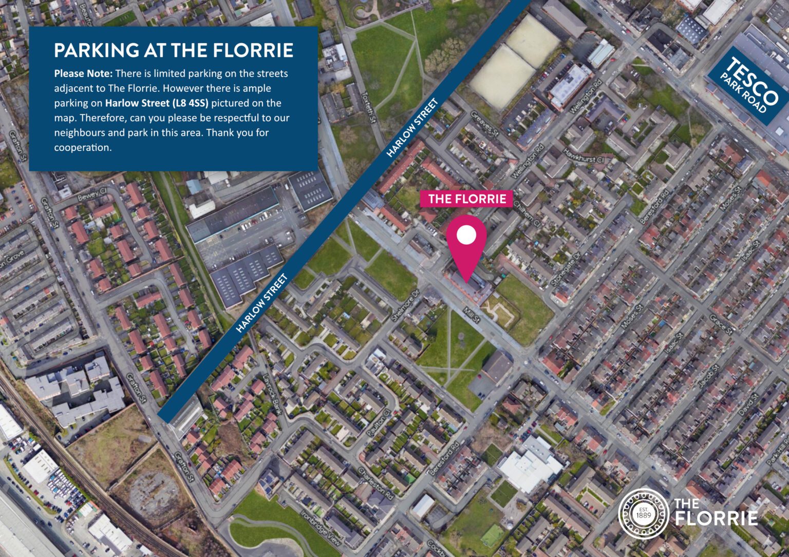 Find us & Accessibility - The Florrie